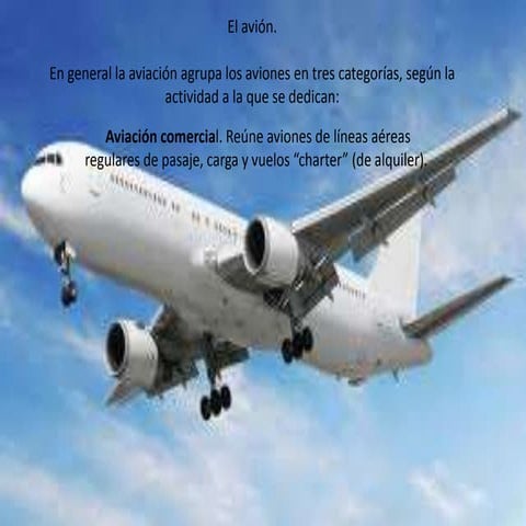 El avion | PPTX
