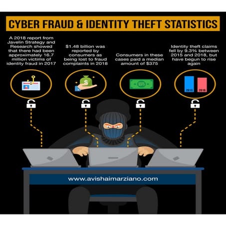 Cyber Fraud and Identity Theft Statistics | PDF