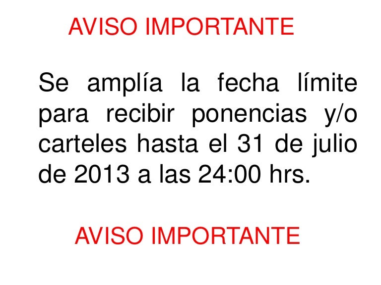 Aviso importante 2