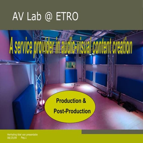 AV Lab | PPT