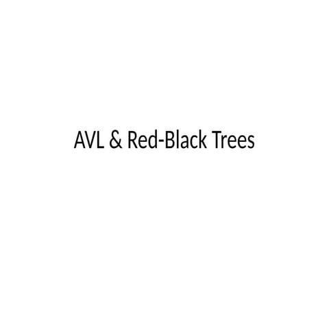 AVL_RB_v Trees_ Final_ Presentation.pptx