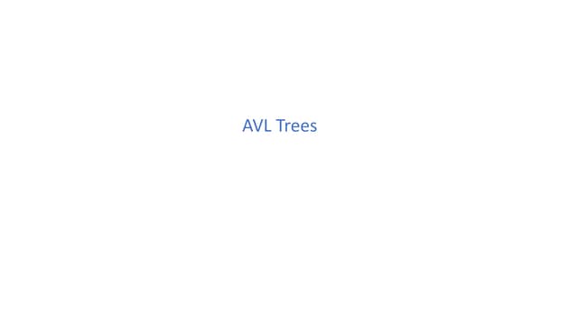Avl Treespptx Data Structures And Algorithms Ppt