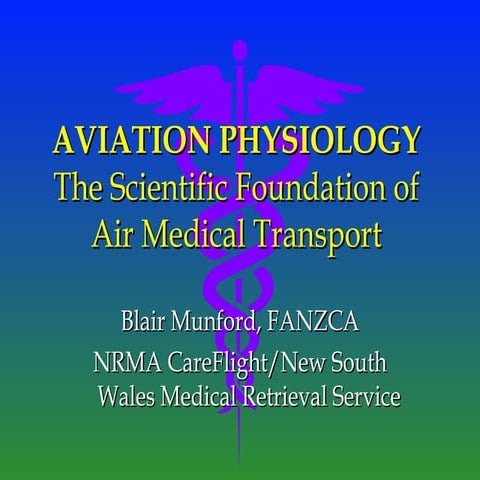 Aviation Medicine | PPT