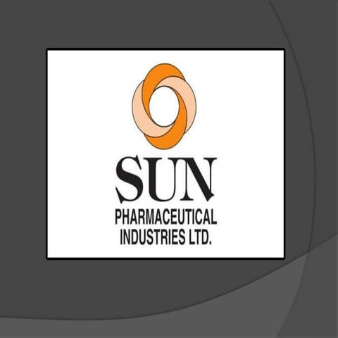 Sun Pharmaceutical Industries ltd. | PPTX