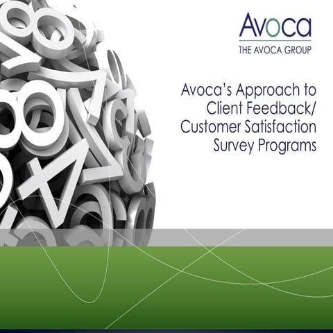 Avoca Approach to Client Feedback | PDF