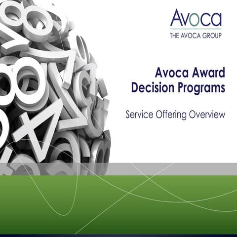Avoca Award Decision Program Overview | PPT