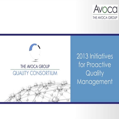 Avoca Quality Consortium Overview | PPTX