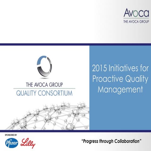 Avoca Quality Consortium Overview | PPT