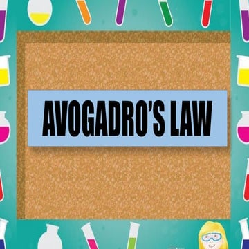 Avogadro's law | PPT