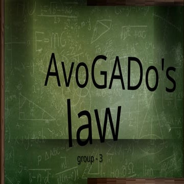 Avogadro's Law GRADE TEN LESSON SCIENCE.pptx