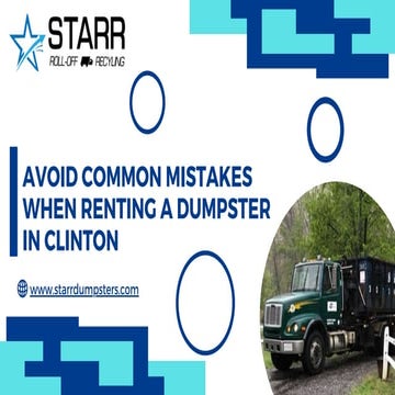 Avoid Common Mistakes When Renting a Dumpster in Clinton.pdf