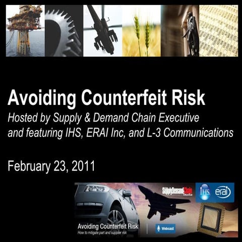 Avoiding Counterfeit Risk | PPT