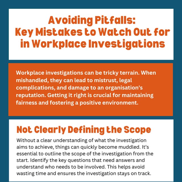 Avoiding Pitfalls: Key Mistakes to Watch Out for in Workplace ...