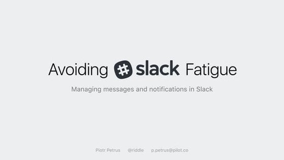 Pilot Tech Talk #12 — Dependency Injection in Go by Justus Perlwitz | PPT