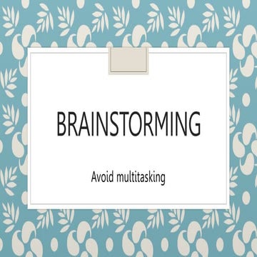 avoid multitasking.pptx