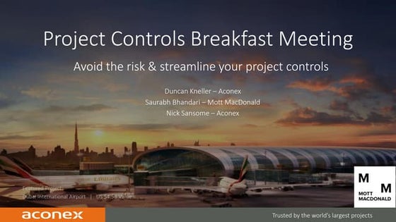 Collaborative project controls across your entire portfolio | PPT
