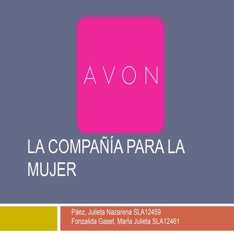 Modelo de negocios internacionales 7 avon | PDF