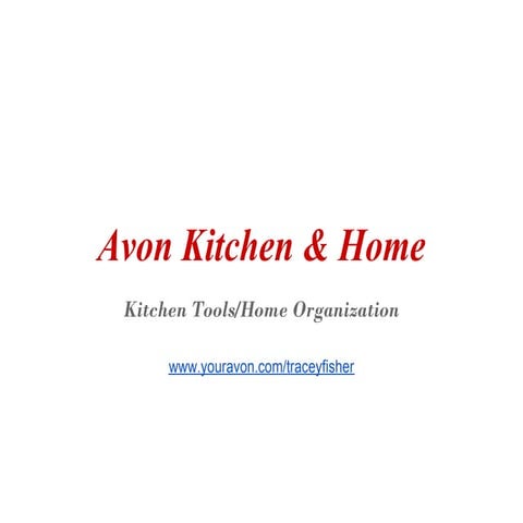 Avonkitchenandhome | PPT