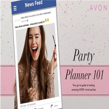 Avon Party Planner 101 | PPT