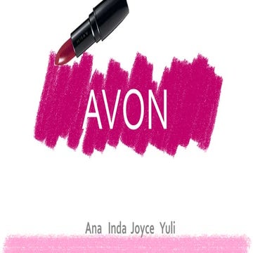 Avon Competitive Strategy | PPTX