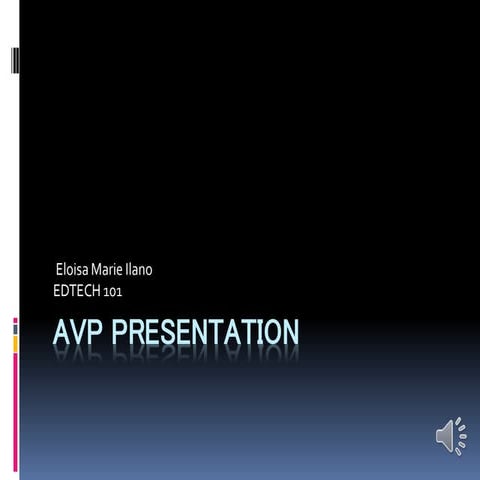 Avp presentation | PPTX