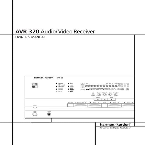 Avr 320 Om Final (Rev 4 15 02) | PDF