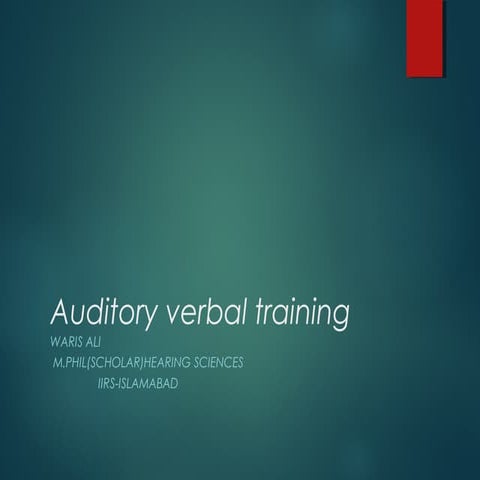 Avt training | PPT