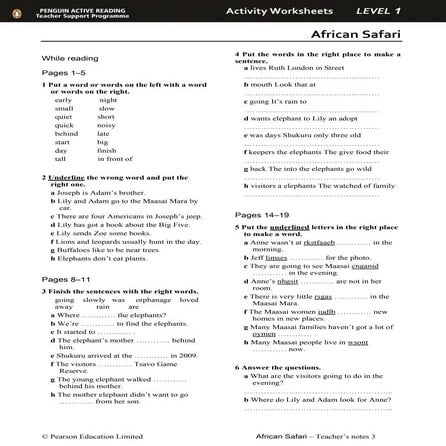 Aw african safari | PDF