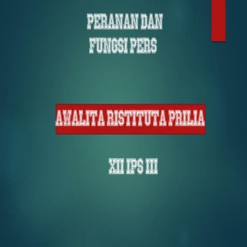Awalita ristituta 12 ips 3 pkn | PPT