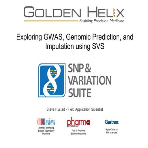 A Walk Through GWAS | PPT