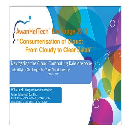 Awan heitech launching fujitsu [compatibility mode] (small) | PPT