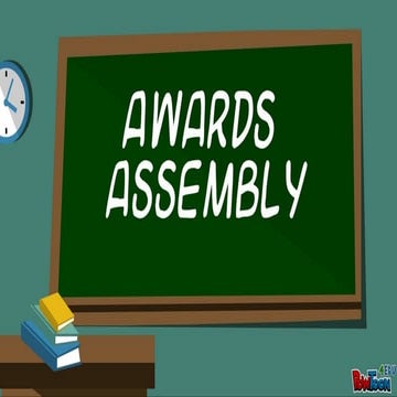 award assembly template 458pm | PPT