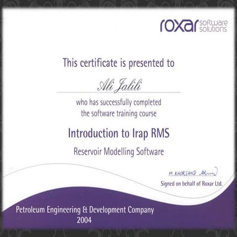 Awarded sertificates as a part of portfolio | PPSX