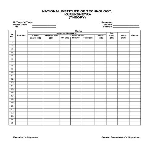 Award performa | PDF