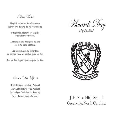 Awards Day Program | PDF
