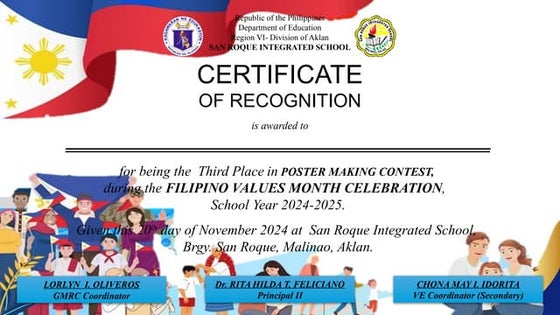 Certificates with honors | PPTX | Graduation | Personal Celebrations ...