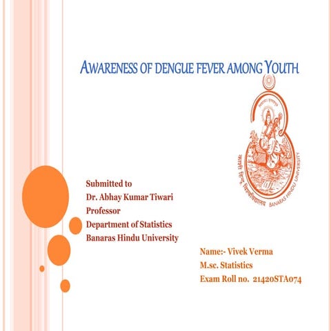 Awareness of dengue fever among Youth vivek.pptx