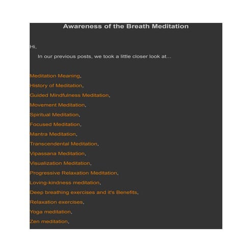 Awareness of the Breath Meditation.pdf