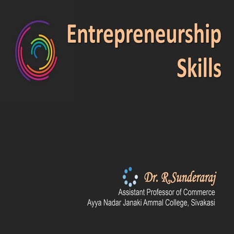 Entrepreneurship Awareness | PPSX