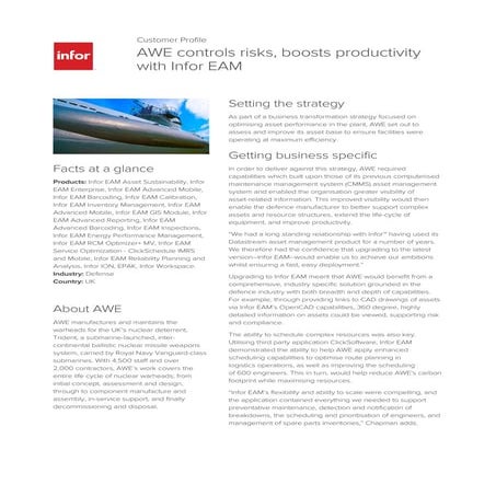 Infor EAM Fleet Management | PDF