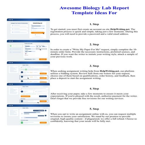 Awesome Biology Lab Report Template Ideas For | PDF