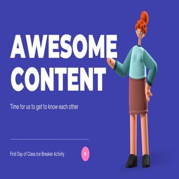 Awesome content | PPT