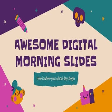 Awesome Digital Morning Slides by Slidesgo.pptx