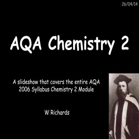 AQA Chemistry C2 Revision | PPT