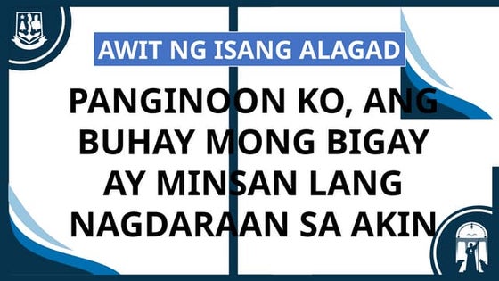 AWITING BAYAN SA BISAYAS NG PILIPINAS AT | PPTX | Music | Entertainment