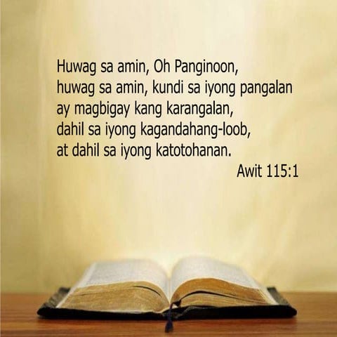 Awit 115 Tagalog | PPTX