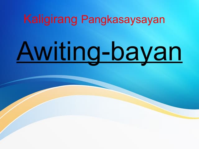 Filipino 7 Awiting-Bayan at Mga Uri Nito.pptx