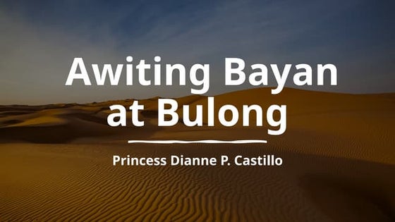 awiting bayan grade 7 quarter 1 filipino.ppt