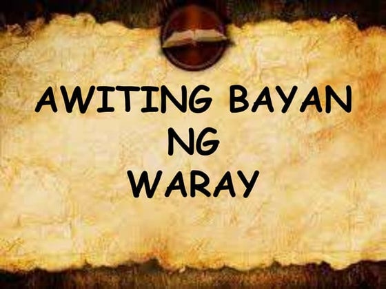 Philippine folk songs | PPT