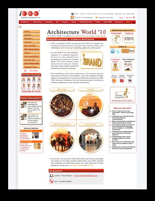 iCMG Architecture Awards 2010 Winners | PDF